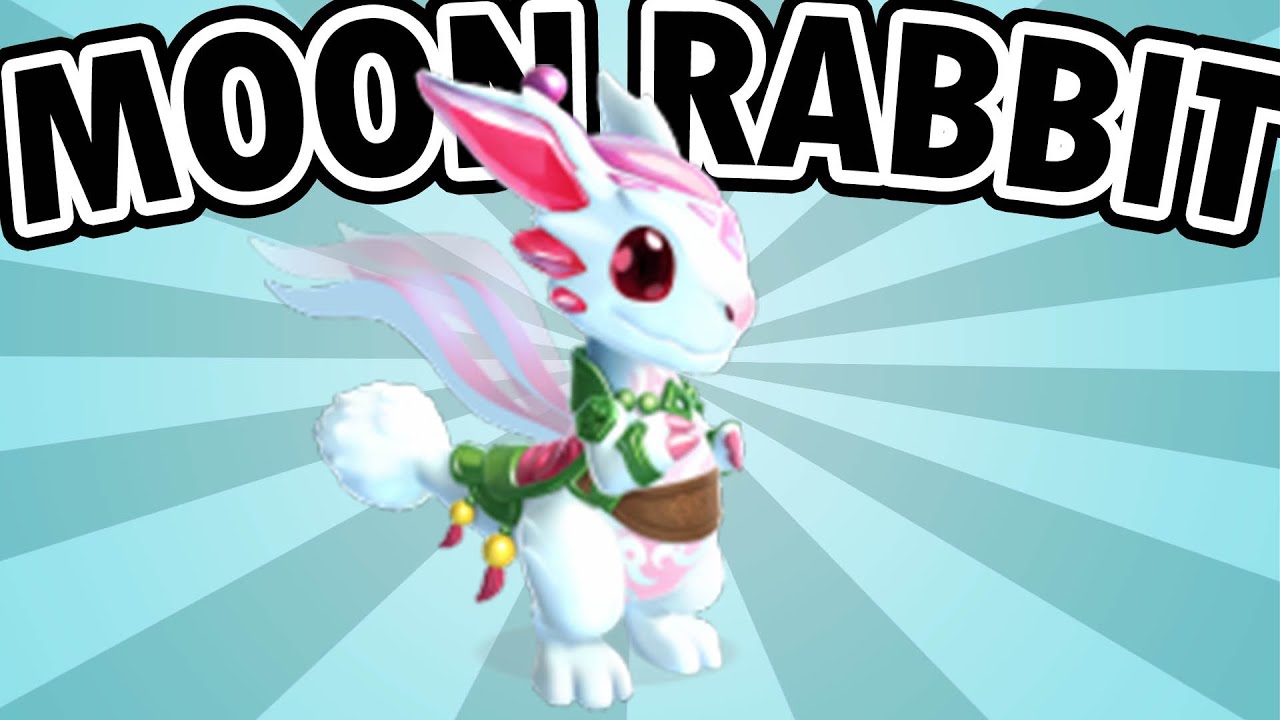 How to breed MOON RABBIT - Dragon Mania Legends - YouTube
