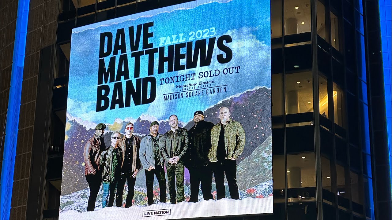 Dave Matthews Band MSG N1 11-18-23 Full Show Section 226 Row 14 Seat 5 ...