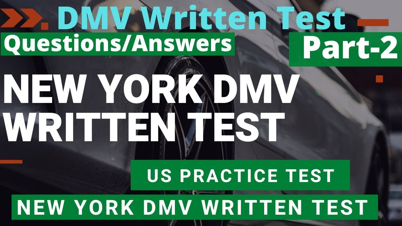 New York Written Permit Practice Test with Questions and Answers | DMV ...
