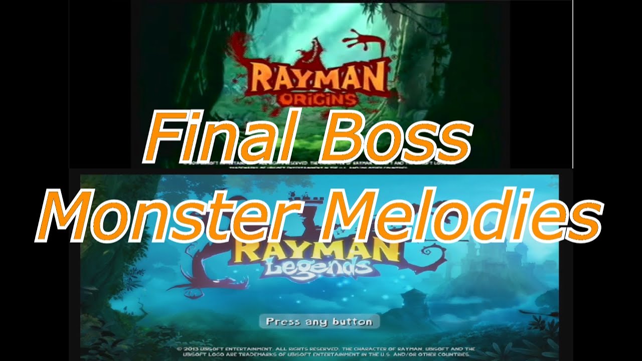 Rayman Origins/Legends (Wii/Wii U) - Final Boss Monster Melodies - YouTube