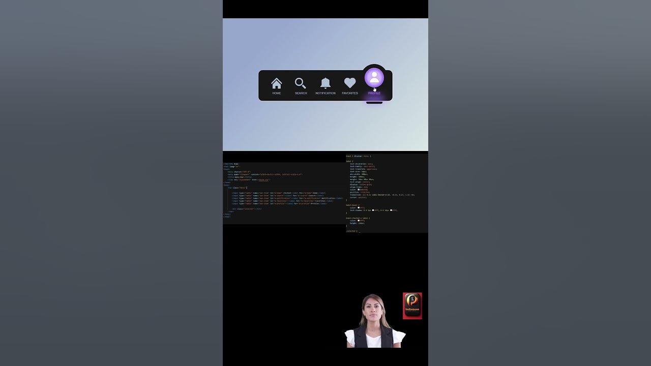 How To Design Nav Bar Using Html Css Webdesign Navbar Navigationbar Vscode Shortsvideo Ui