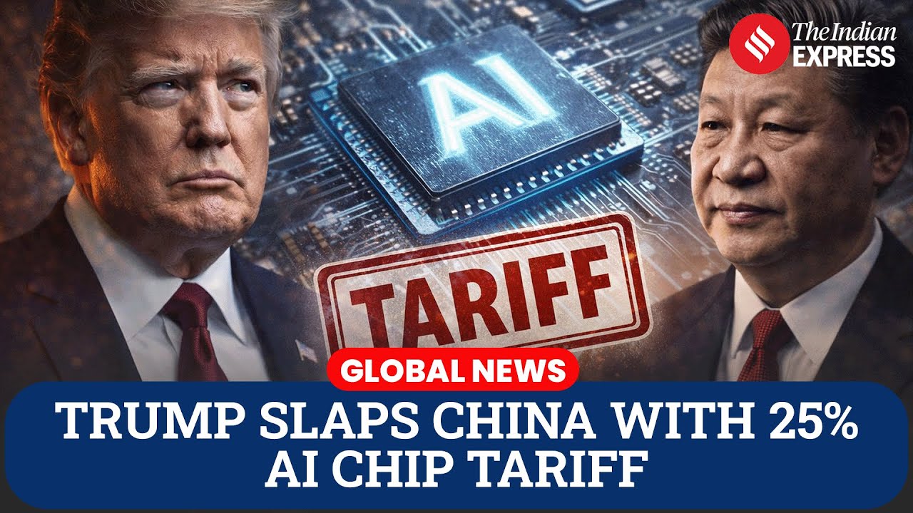 After Taiwan Deal, Trump Imposes 25% Tariff on Advanced AI Chips Sold ...