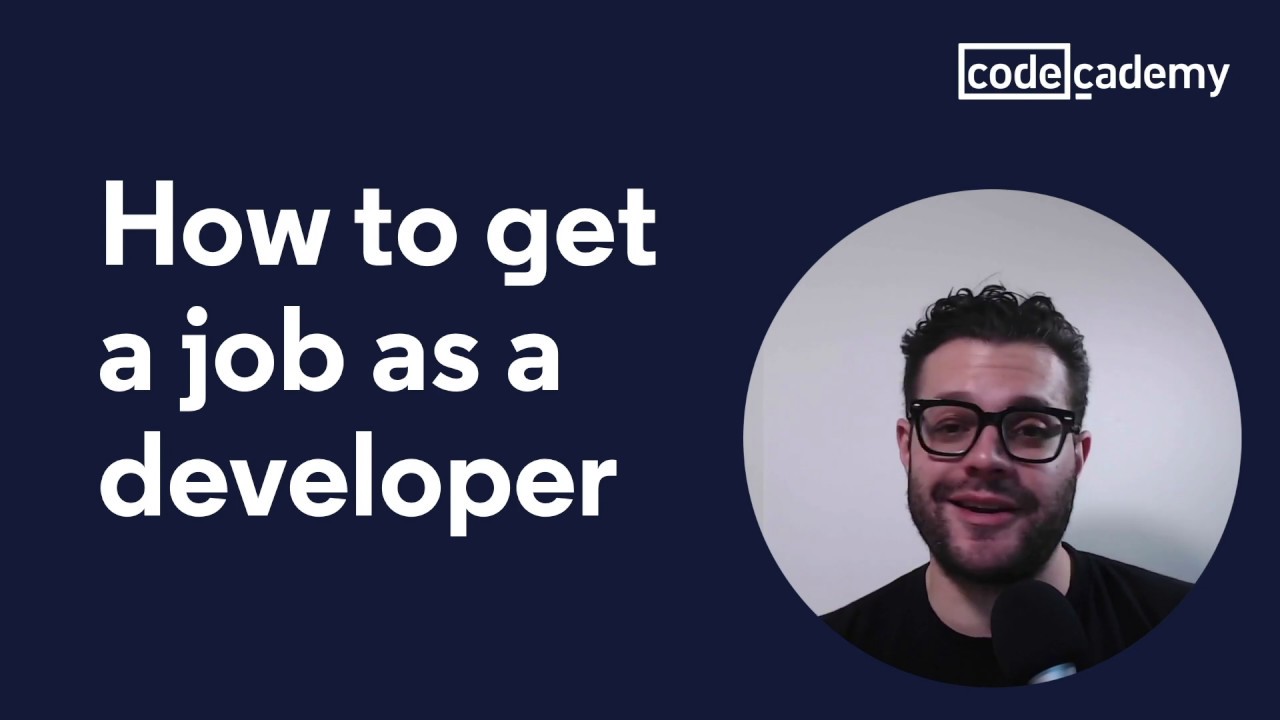 How to get a job as a developer - YouTube