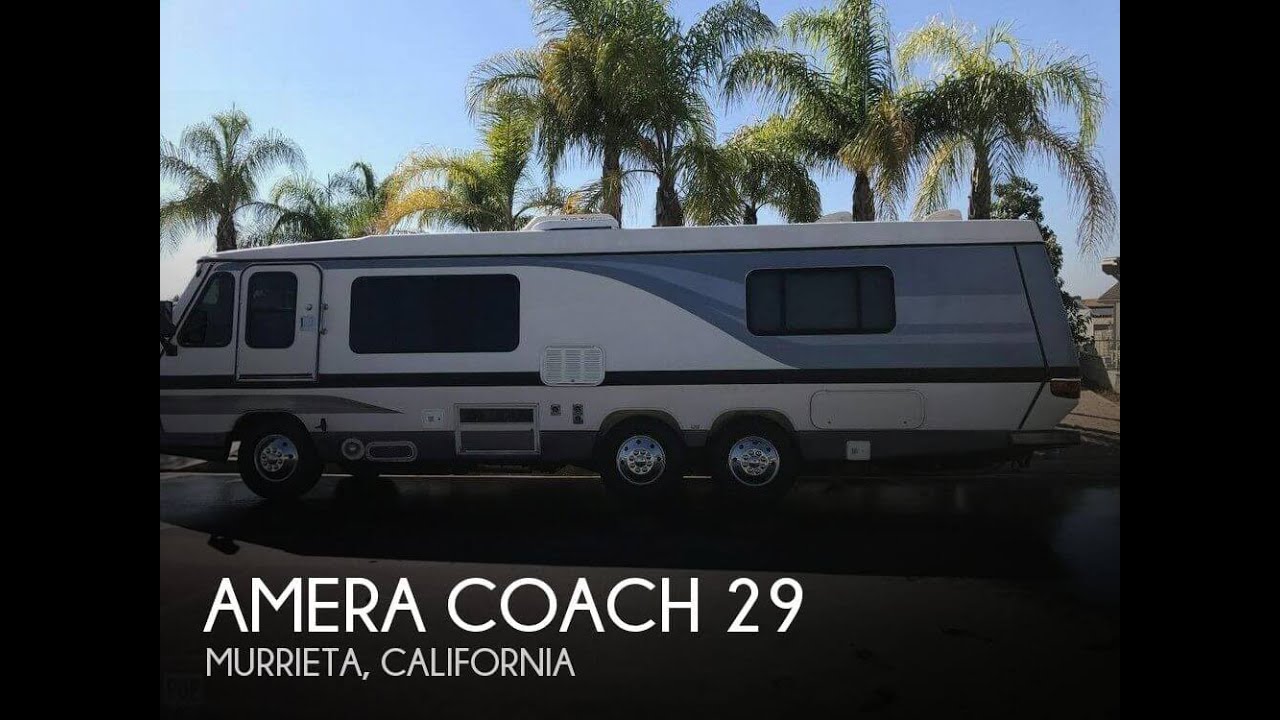 Used 1990 Amera Coach 29 for sale in Murrieta, California - YouTube