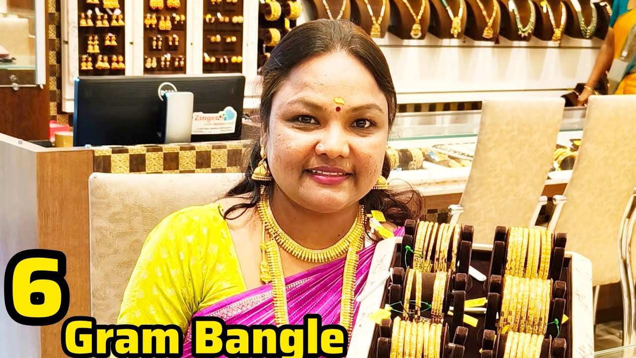 Light Weight Gold Bangle Design From 6 Gram To 24 Grams collection ...