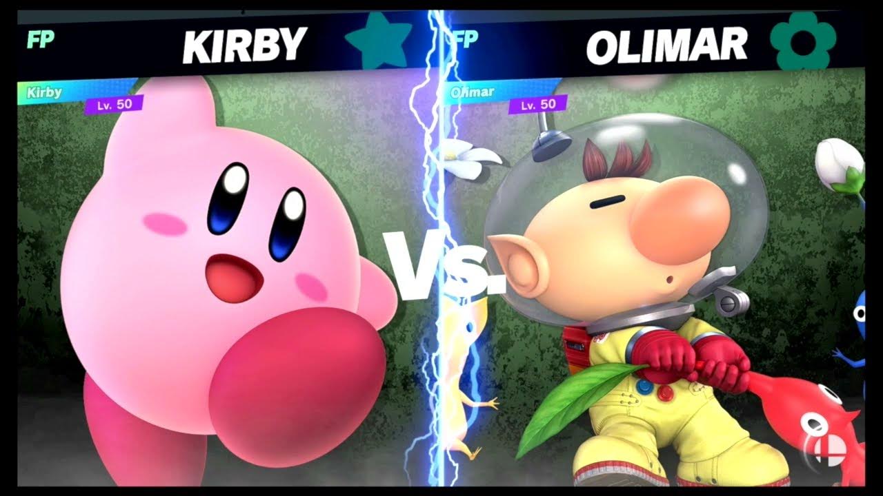 Super Smash Bros Ultimate Amiibo Fights – Kirby vs the world #38 Kirby vs Olimar - YouTube