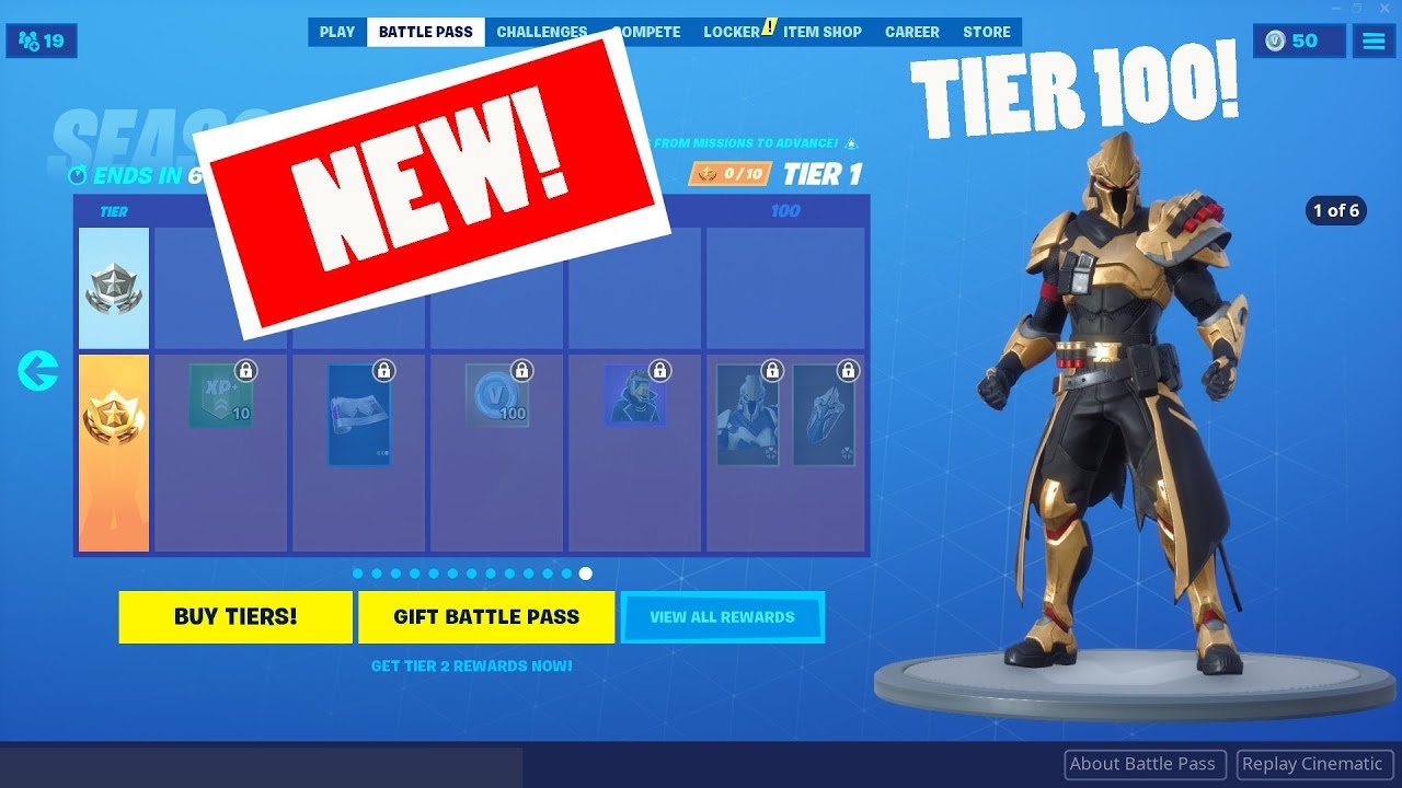 *NEW* Season 10 Battle Pass! - YouTube