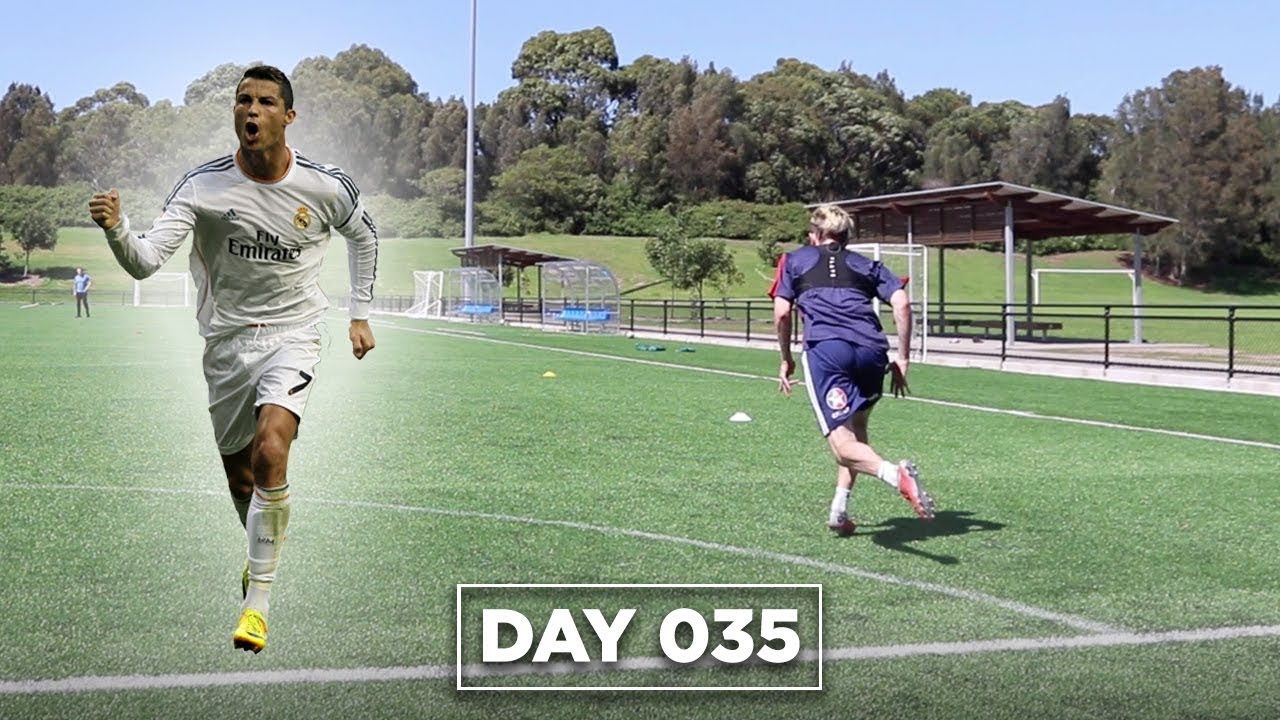 I CAN NOW RUN AS FAST AS CRISTIANO RONALDO!! - YouTube