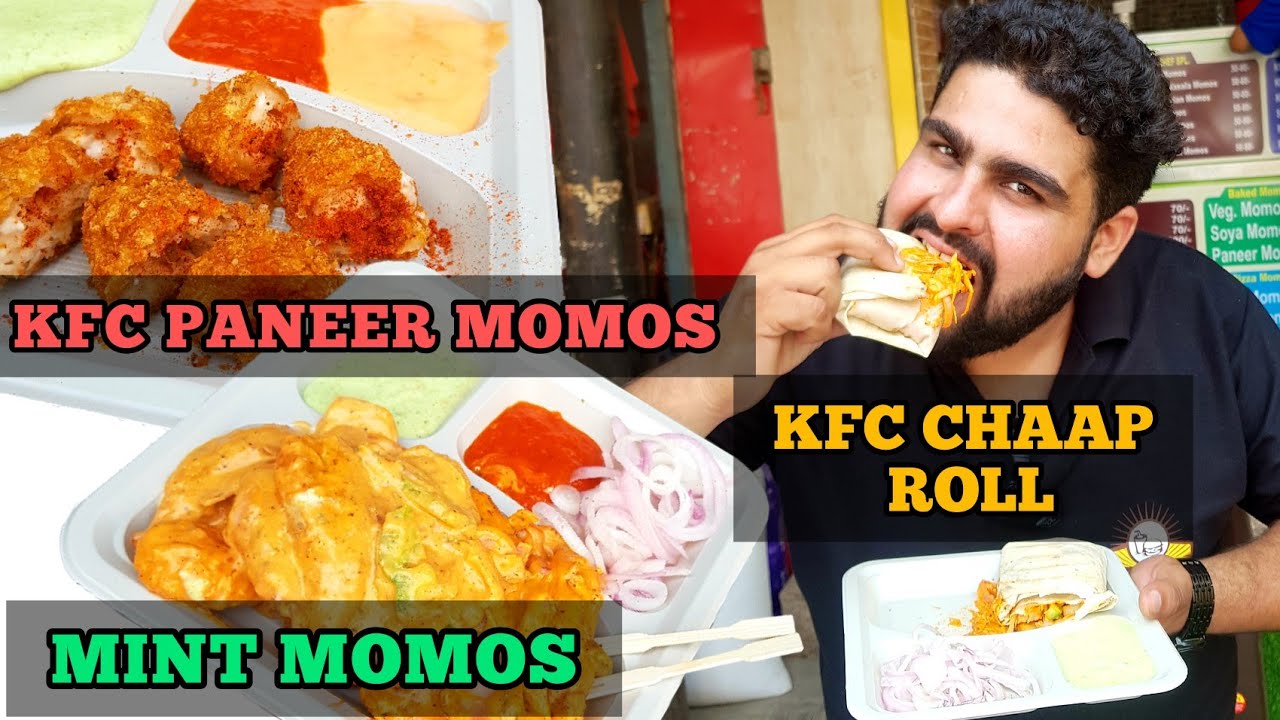 Veg KFC Peri Peri Momos, Kathi Wrap, Afghani Momos | KFC dishes ke King ...