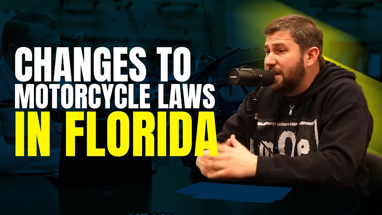 Understanding Changes to Motorcycle Laws in Florida: What You Need to ...
