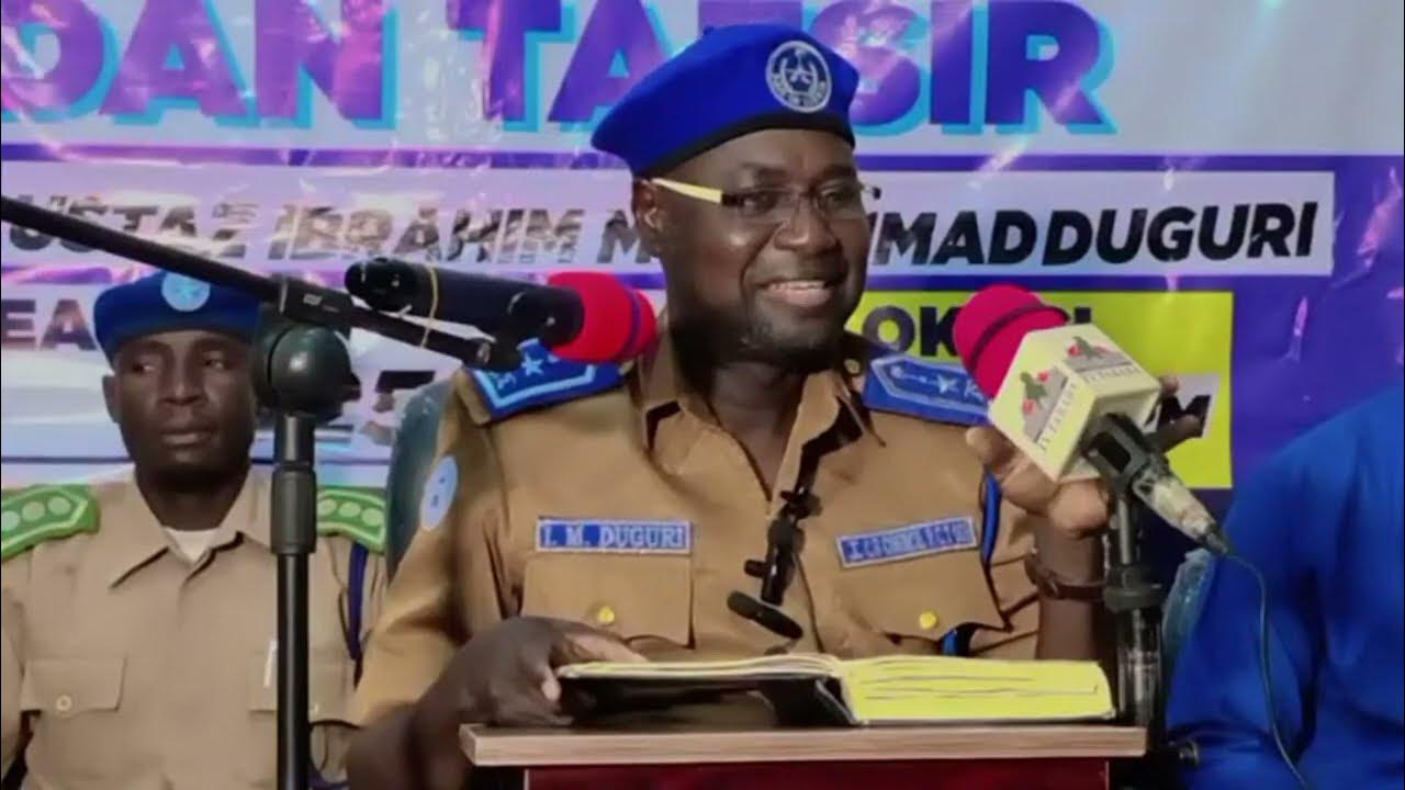 Day 13 Ramadan Tafsir 1446/2025 Tareda Sheikh Ibrahim Muhammad Duguri - YouTube