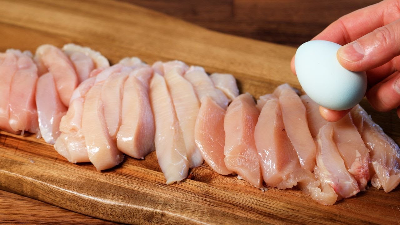 INCREDIBLE! In just one minute all the chicken breast was gone, so ...