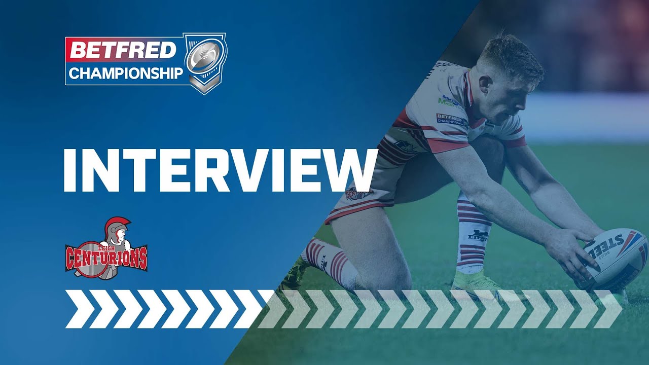 Ed Chamberlain Interview | Leigh Centurions - YouTube