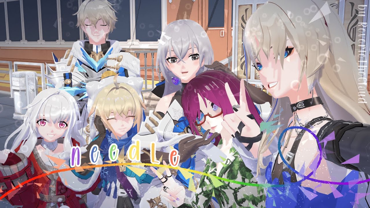 『MMD』 needLe 『Feat. Serval, Lynx, Clara, Galactic, Bronya』 - YouTube