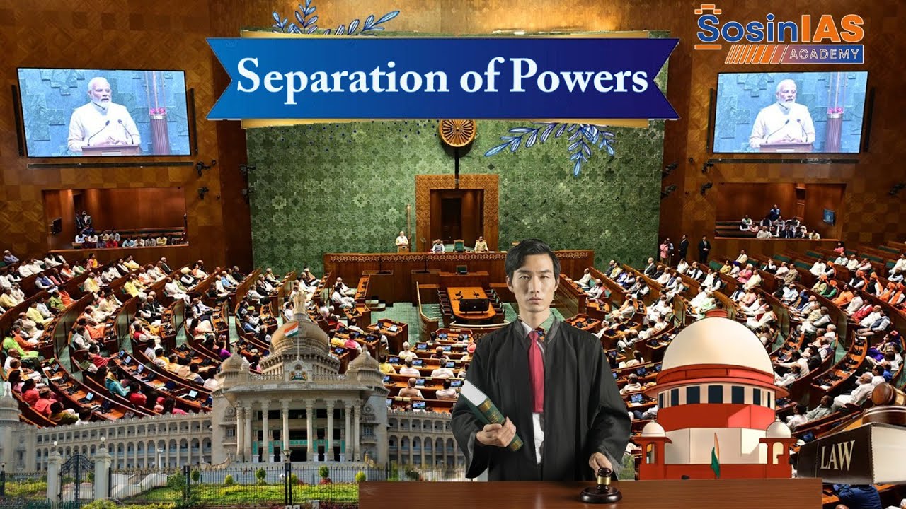 Separation of Powers in India | Legislature, Executive, Judiciary ...