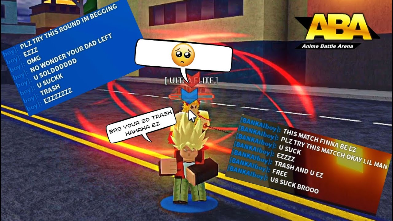 [ABA] BECOMING THE #1 MOST TOXIC TRASH TALKER ABA HAVE TO OFFER | Anime ...