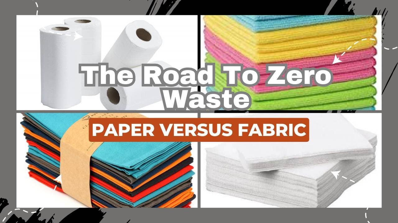 Un-Paper Products versus One Use Paper Throwaways - The Road To Zero ...
