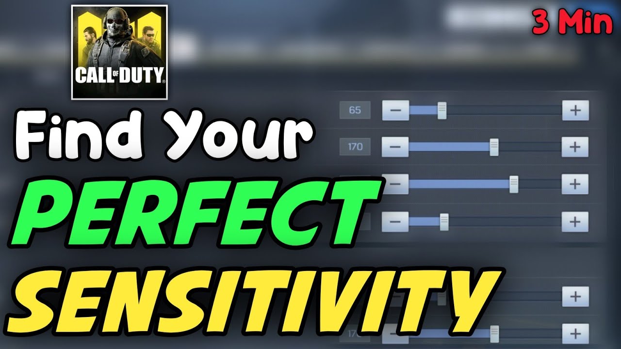 How To FIND YOUR PERFECT SENSITIVITY In Call Of Duty Mobile🔥Aim Like A ...