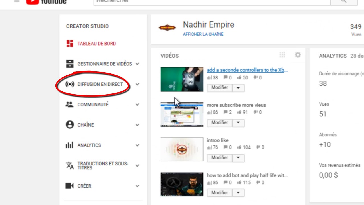 live streaming on youtube ( screen recorder pc) - YouTube