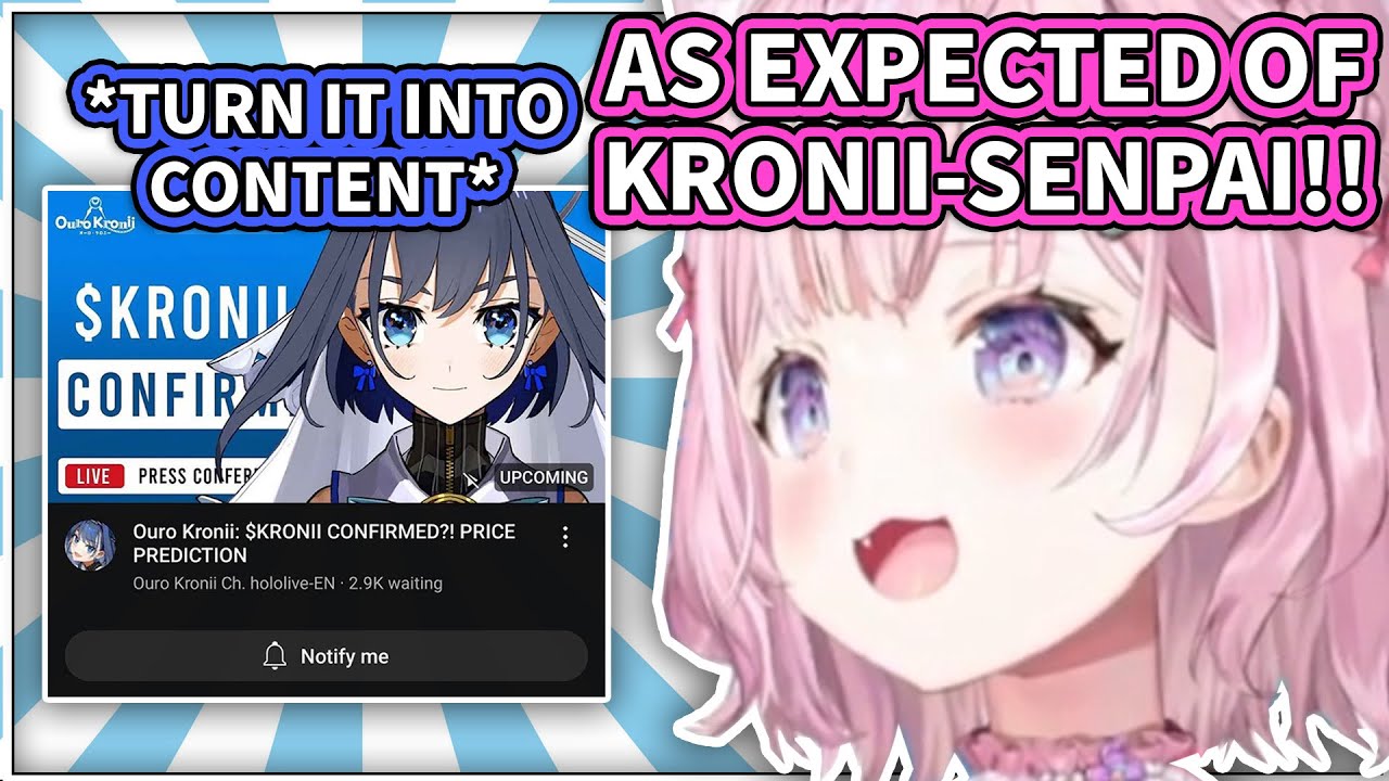 Koyori is Impressed by Kronii's Ability to Turn Crisis into Opportunity ...