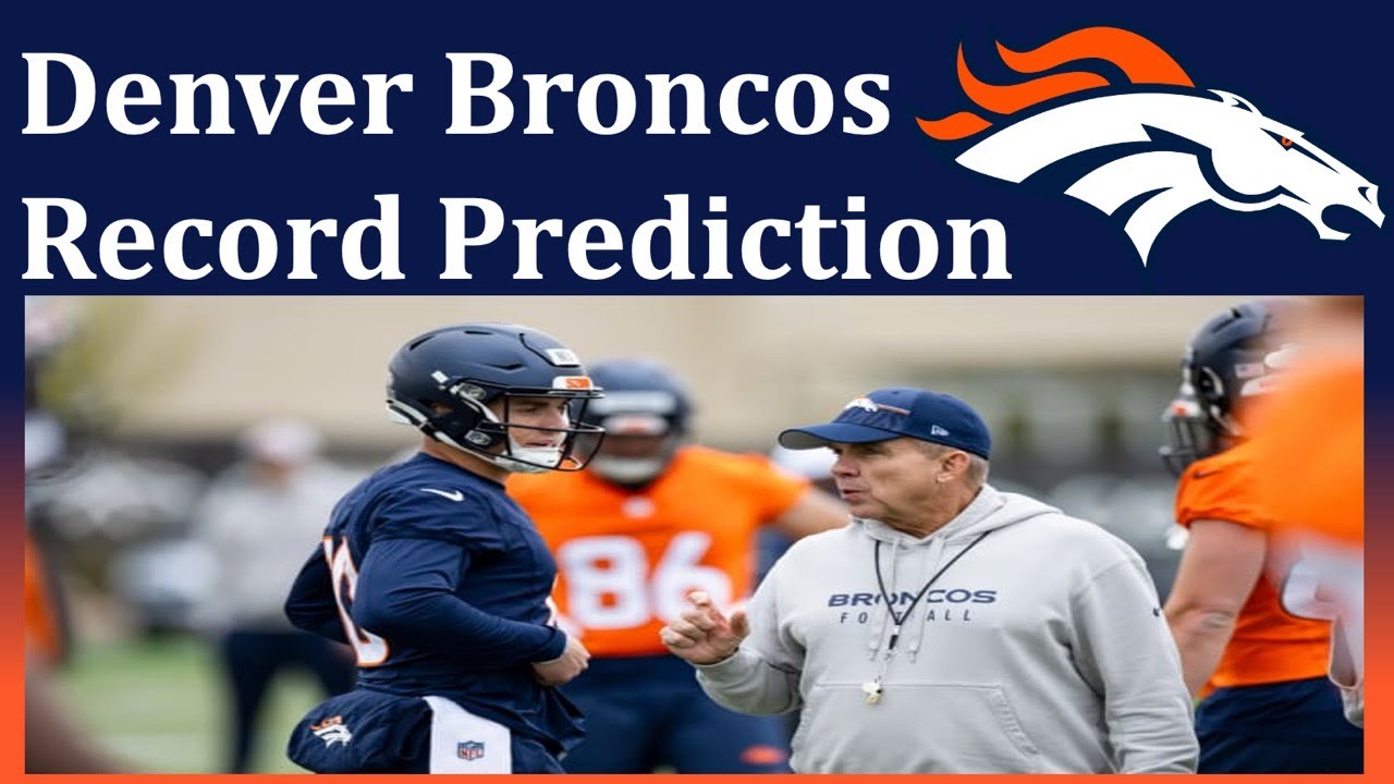 Predicting the Denver Broncos 2024 Record - YouTube