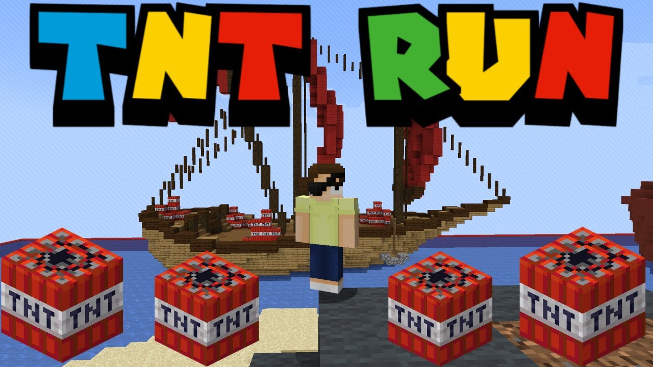 MINECRAFT - TNT RUN ,VOLVEMOS AL TNT RUN, MEJORAMOS O EMPEORAMOS? TRES ...