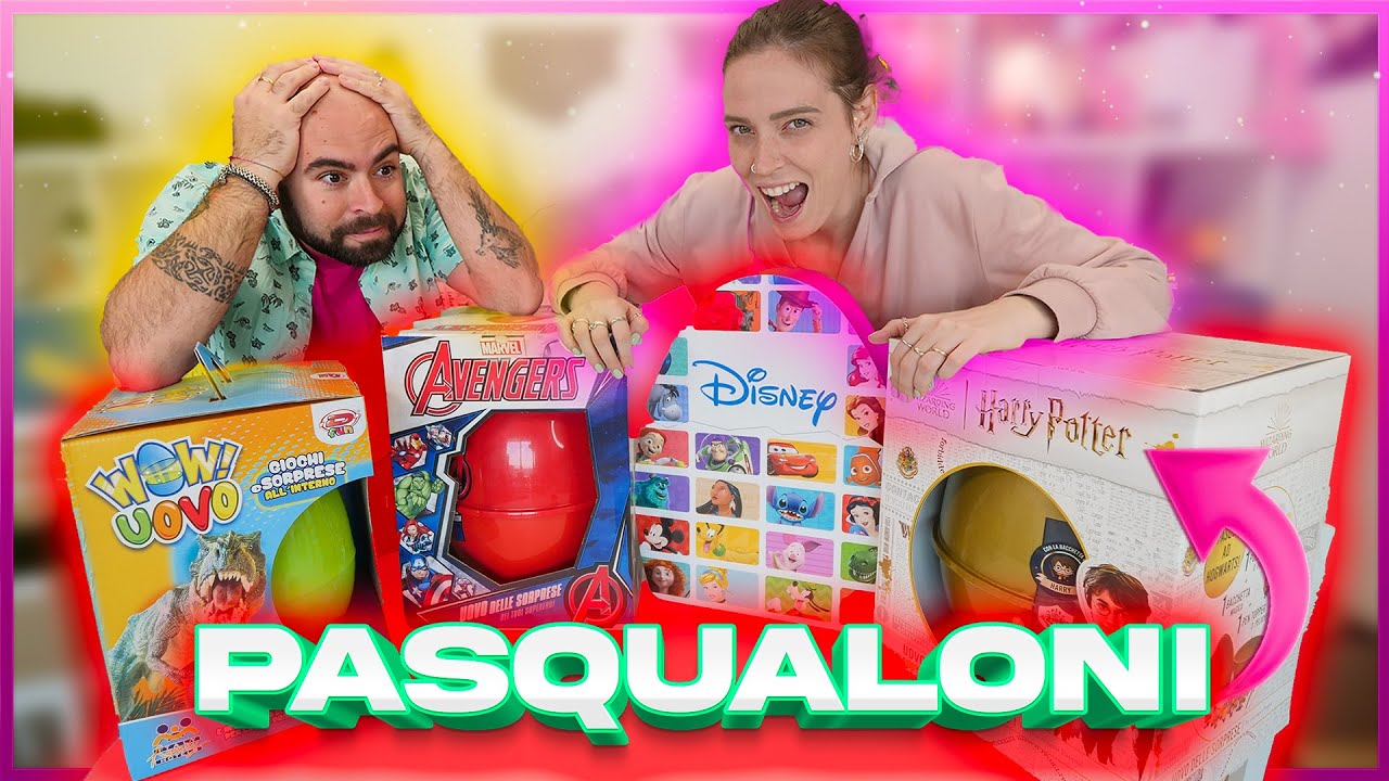 Apriamo i SUPER PASQUALONI! Il mio sogno da bambina!!! - YouTube