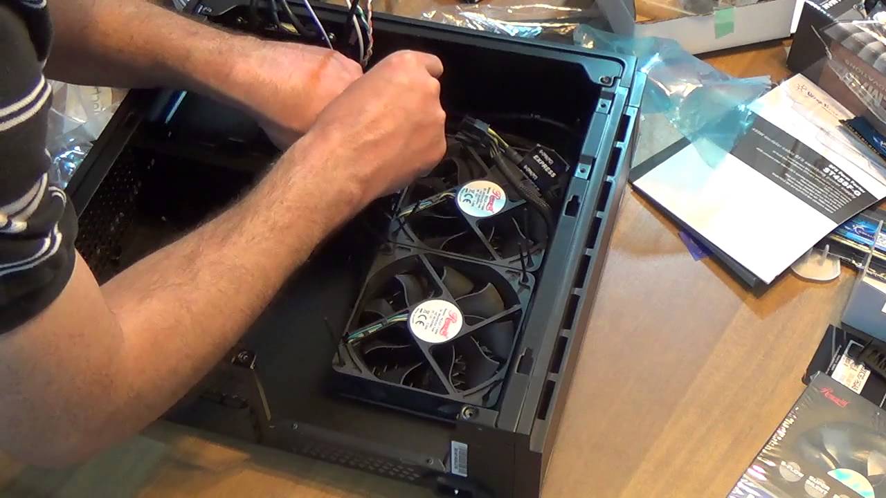 Steambox Build Part 10 - Case Prep - YouTube