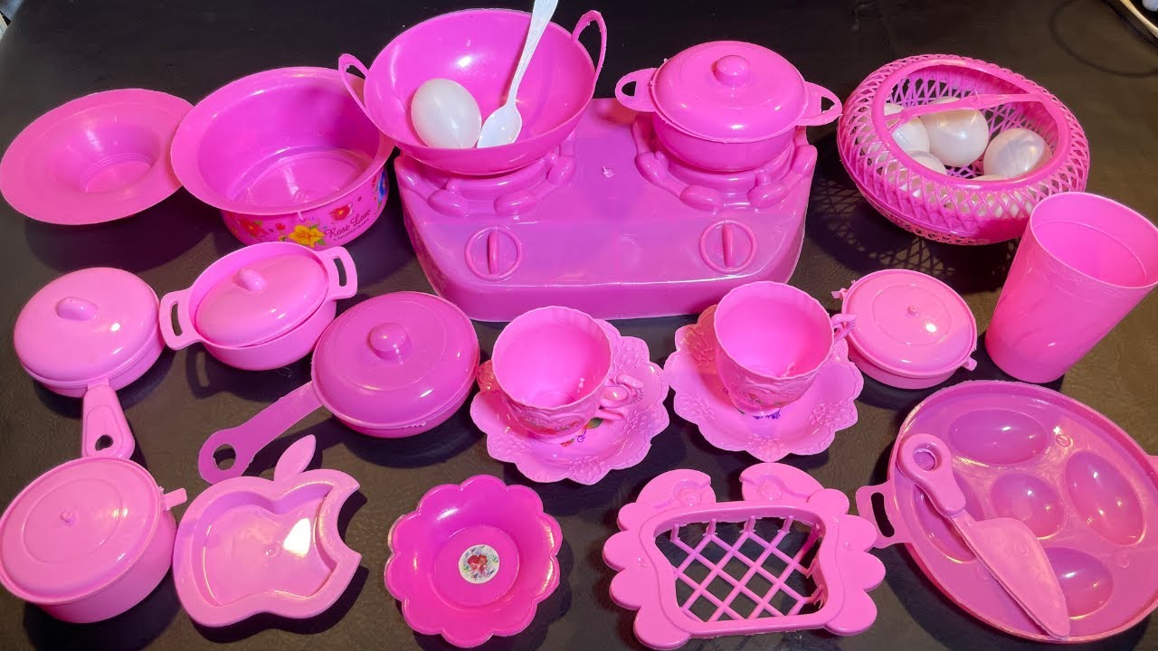 5 Minutes satisfying with unboxing hello kitty kitchen set #31 | Toy ...