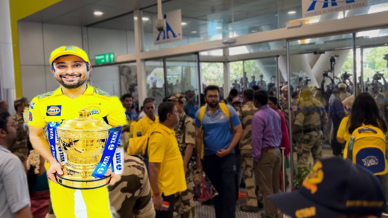 கடைசி வர cup கண்ணுலையே காட்டலையே... 😞 | csk management team arrived ...