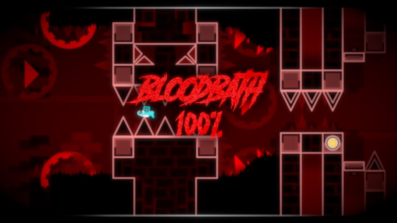 Bloodbath 100% | Geometry Dash Extreme Demon - YouTube