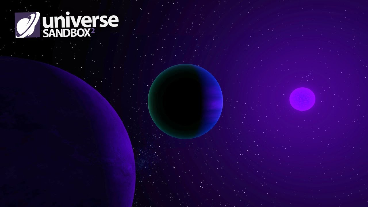 Beautiful Purple Star! Subscribers Solar System #111 Universe Sandbox ² ...
