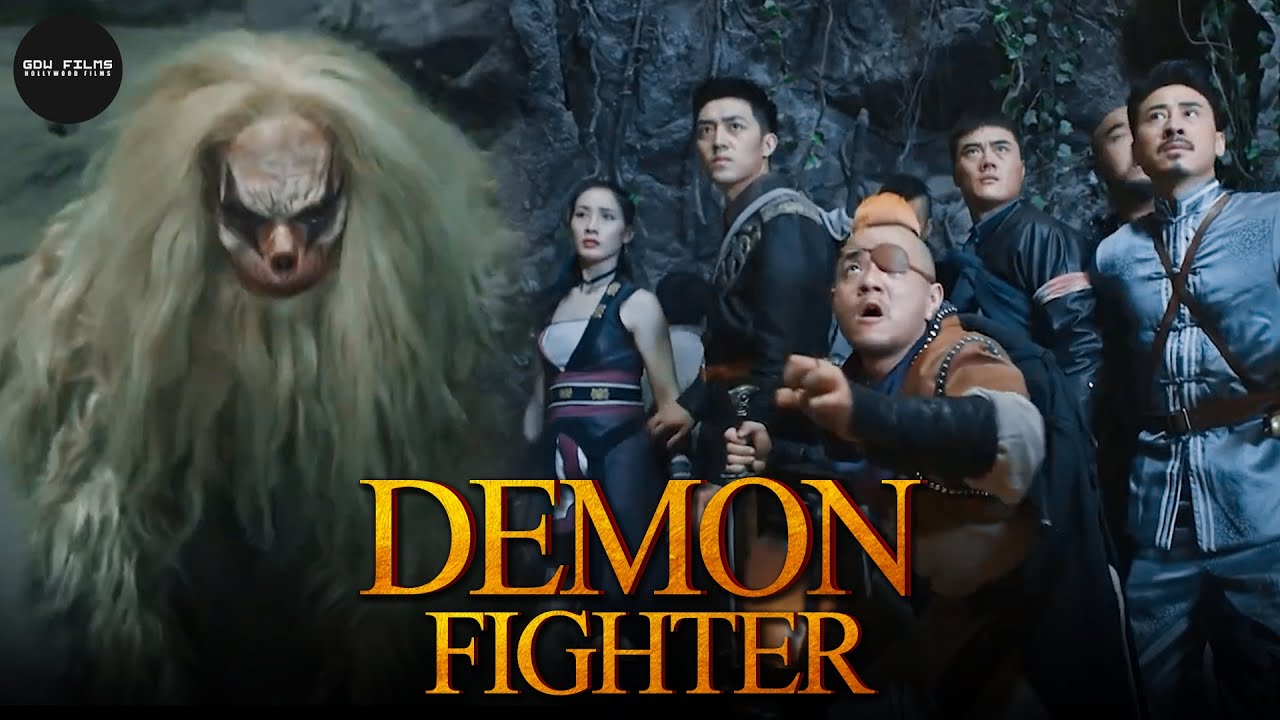 Demon Fighter Movie Scenes HD | They have been attacked by monster ...