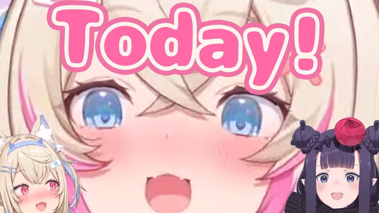FuwaMoco Saying "Today" Sounds Too Cute!!! - YouTube