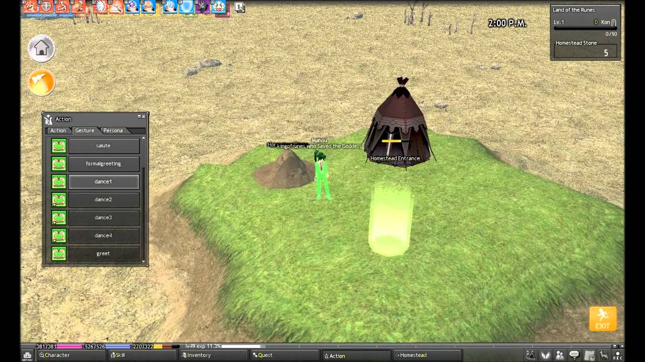 Mabinogi Homestead: Creation of the Land of the Runes - YouTube