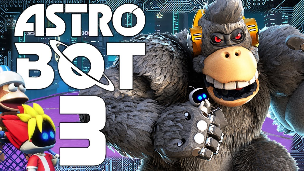 ASTRO BOT # 03 🤖 Gorilla-Bosskampf & Ape Escape Speziallevel! - YouTube