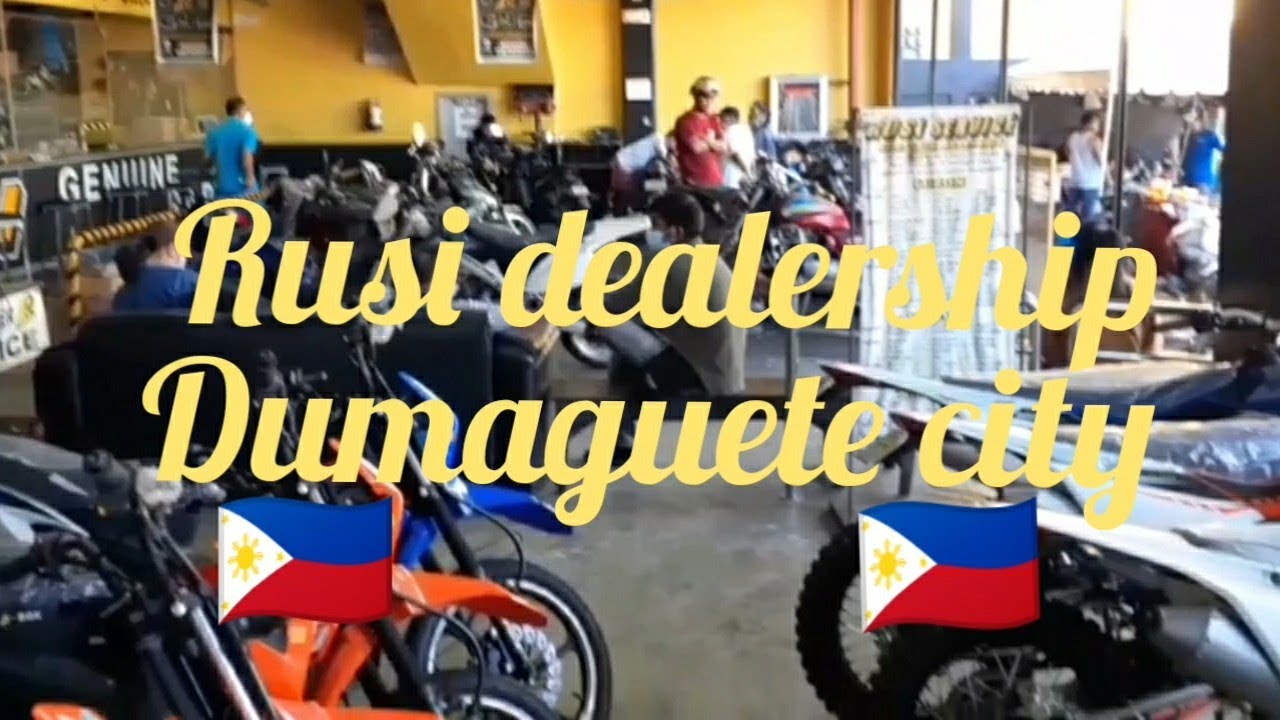 DUMAGUETE CITY RUSI MOTORCYCLE DEALERSHIP VISIT - YouTube