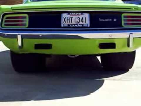 1970 'Cuda Pro Street - YouTube