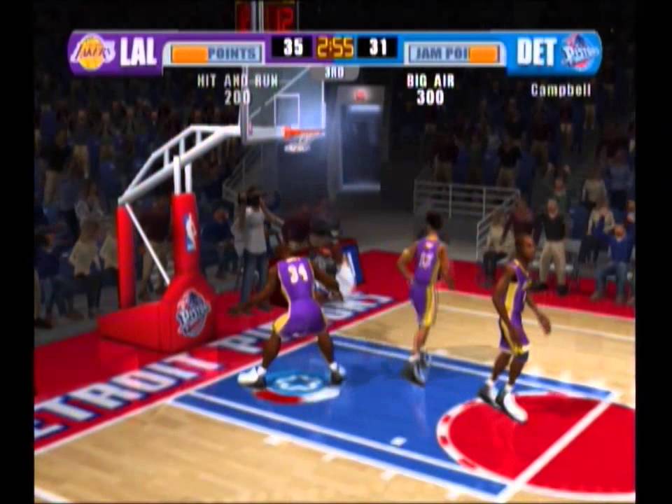 NBA Jam (Xbox) - Jam Tournament (Team 18 [Detroit Pistons]) - YouTube