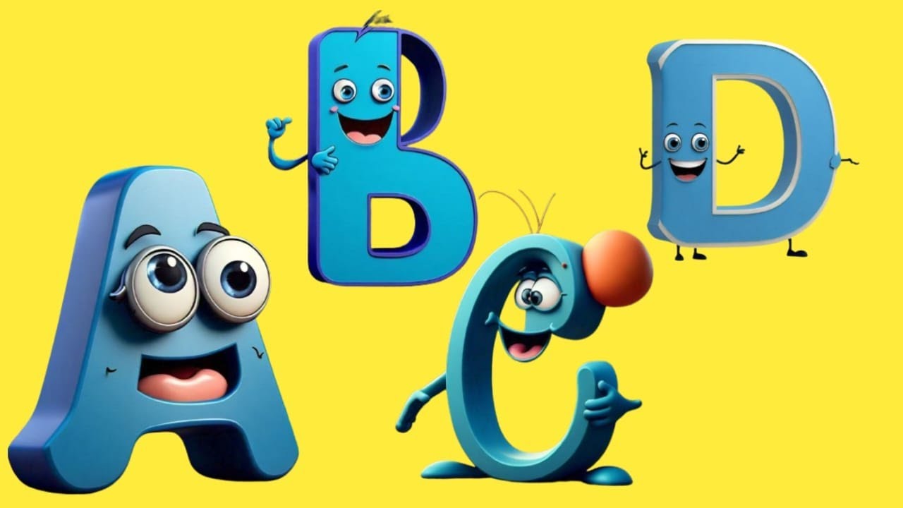 Fun with dancing alphabet | Alphabet for kids || abc song nursery ...