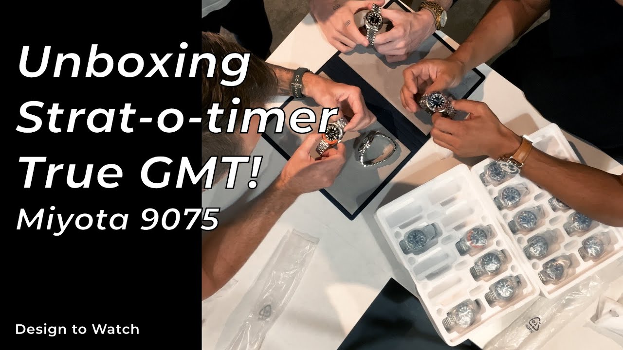 Unboxing Miyota 9075 True GMT!! | Design to Watch: The Unboxing (Ep 9 ...