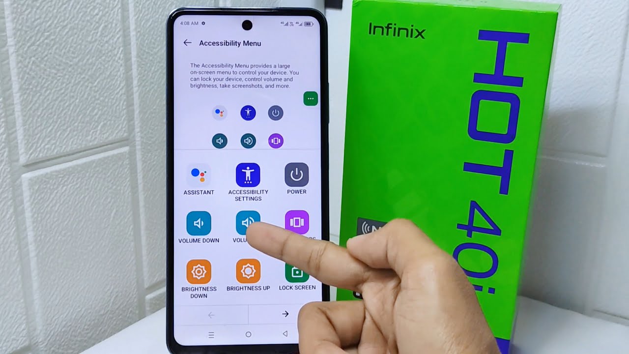 How To Increase Volume Without Button On Infinix Hot 40i / Hot 40 Pro - YouTube