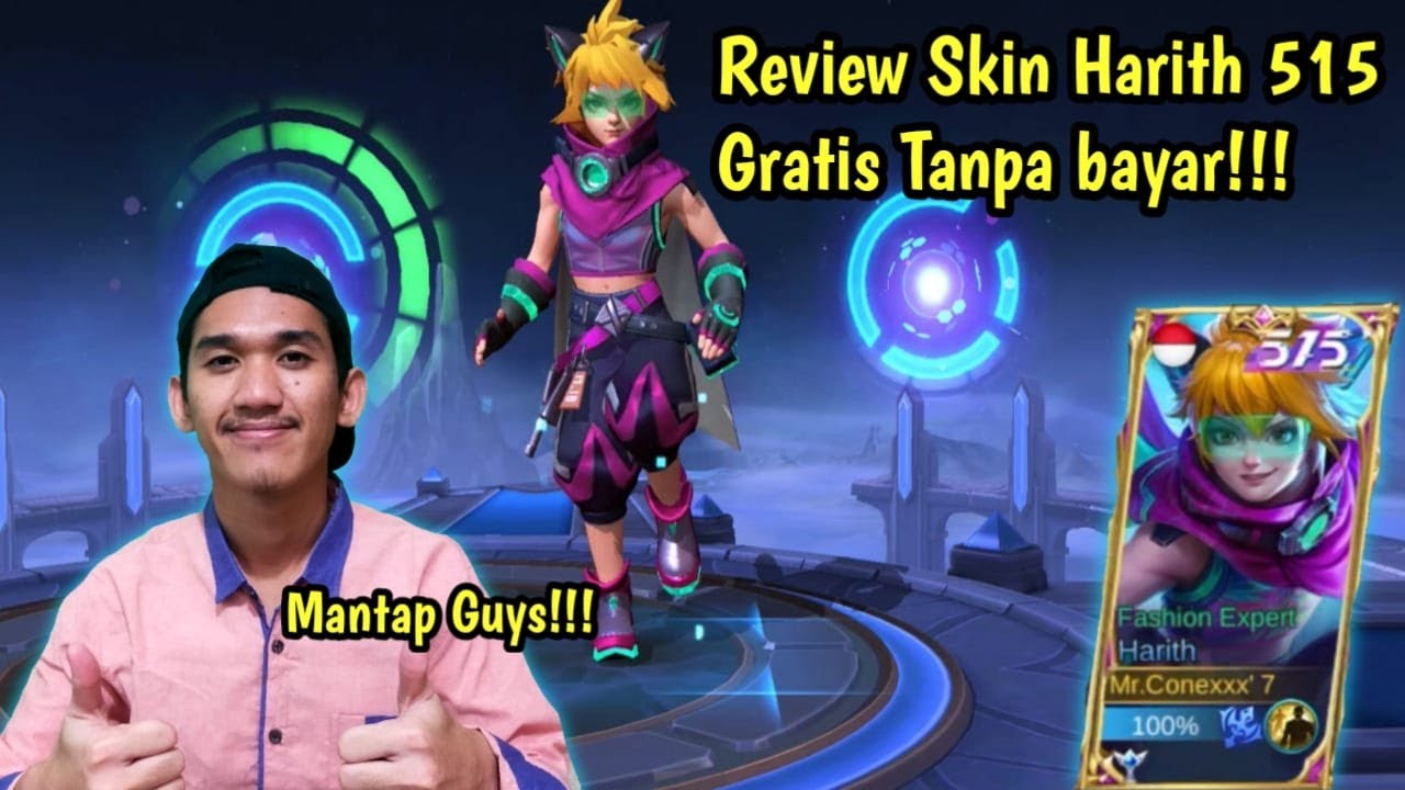 REVIEW SKIN HARITH 515 GRATIS KULITAS EFEKNYA MANTAP GUYS!!! - MOBILE ...