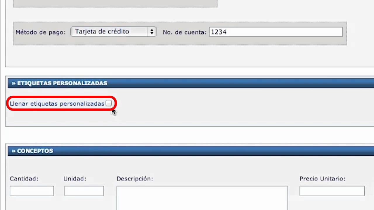 2.- Como generar una factura - YouTube