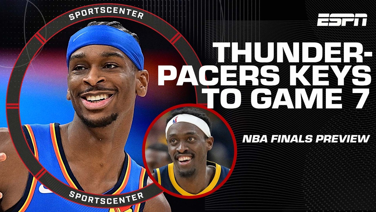 KEYS FOR GAME 7 🔑 SGA needs to be AGGRESSIVE and Pascal Siakam has to ...