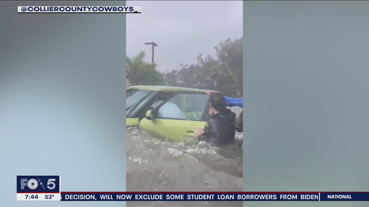 Meet the heroes who rescued a man trapped in floodwaters - YouTube