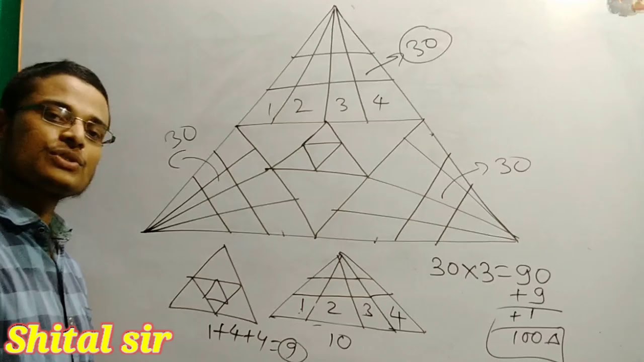 Best and easy trick for Counting figures | Reasoning Counting figure ...