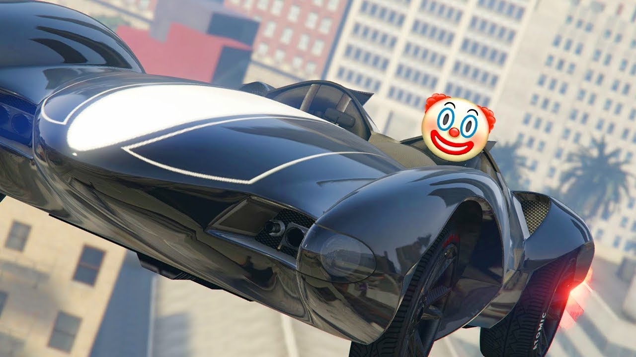Attempting To Escape From Clowns In Racing - GTA Online (Best ...