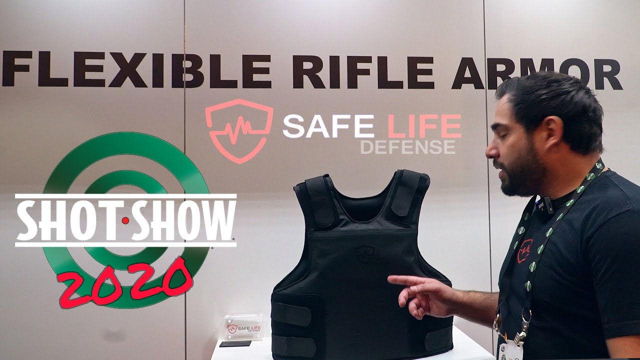 SHOT Show 2020: Safe Life Defense Flexible Rifle Armor - YouTube