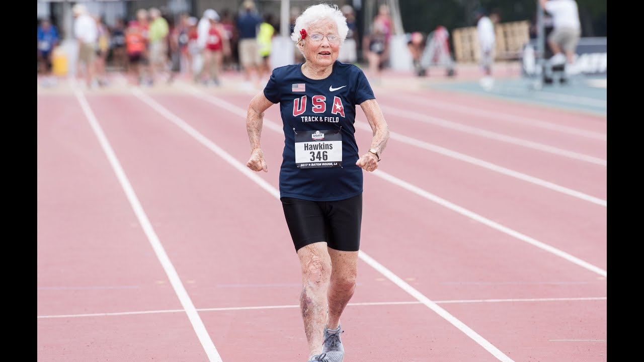 Amazing 101 year old lady breaks 100m WORLD Record! - YouTube